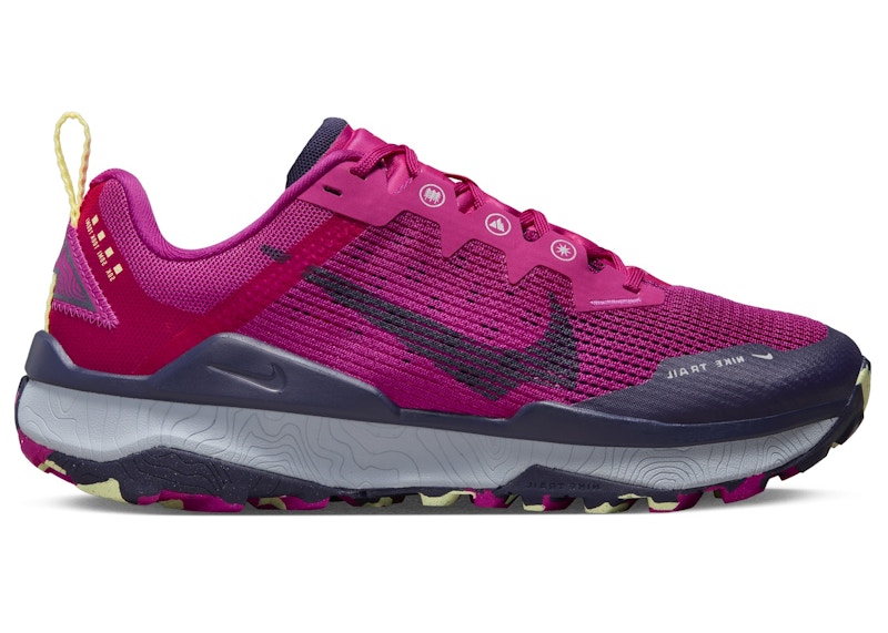 Nike Wildhorse 8 Fireberry Fierce Pink Luminous Green Purple Ink (Women ...