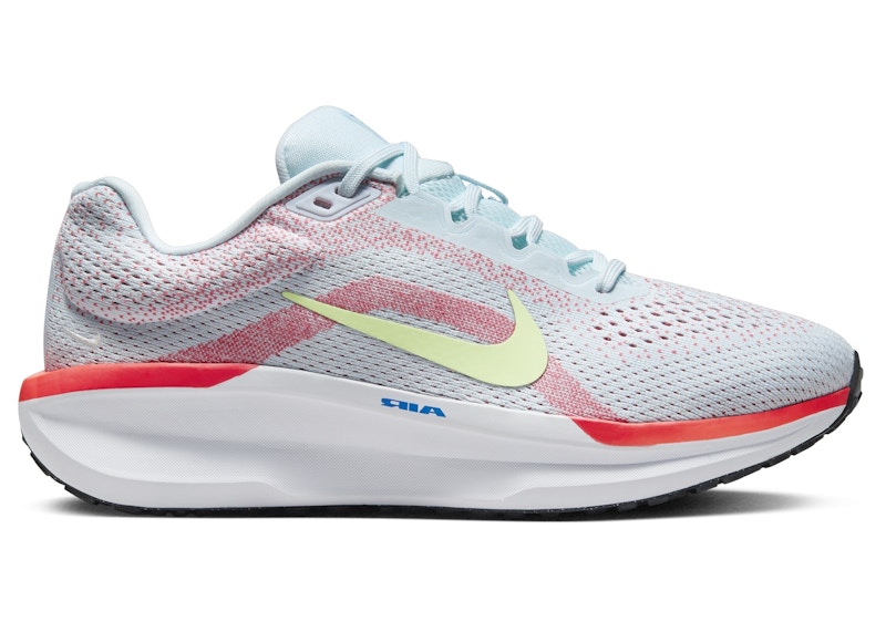Nike Winflo 11 Glacier Blue Bright Crimson Sail Barely Volt (Women's ...