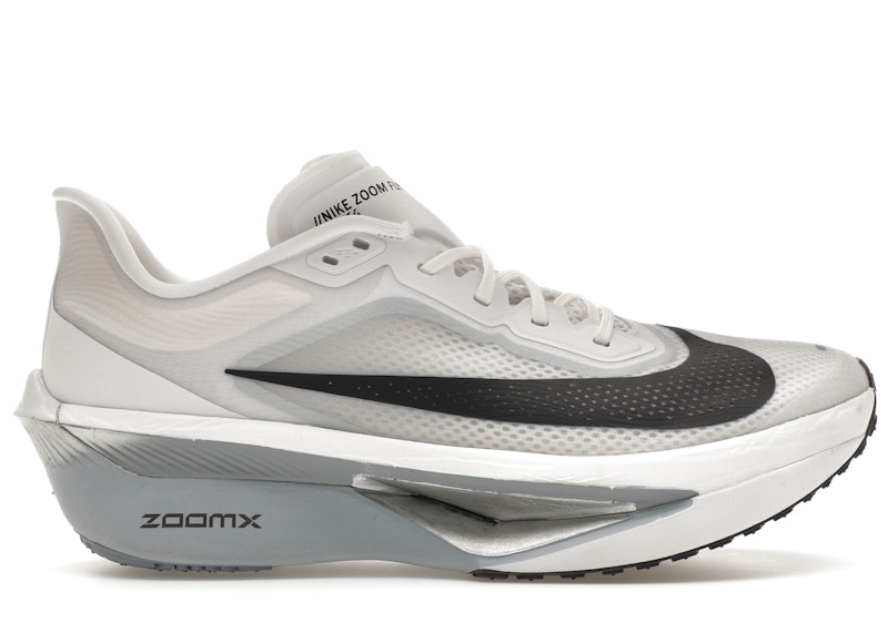 Nike Zoom Fly 6 White Pure Platinum Obsidian Mist Gridiron Men's ...
