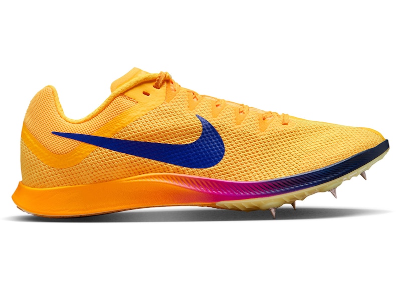 Nike Zoom Rival Distance Citron Pulse Indigo Burst Men's - FZ9653-800 - US