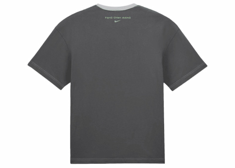 Nike x Feng Chen Wang Pro T-shirt (Asia Sizing) Grey/Dark Grey Men's ...