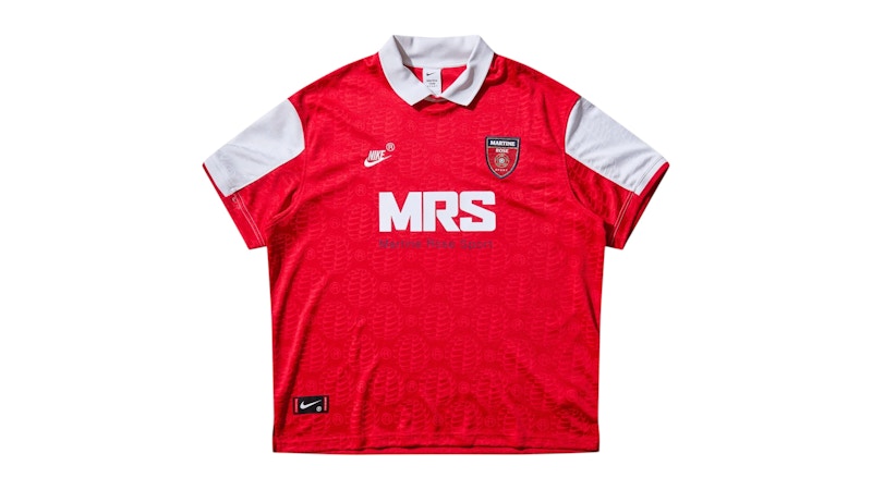 Nike x Martine Rose Football Jersey University Red Men's - FW25 - US