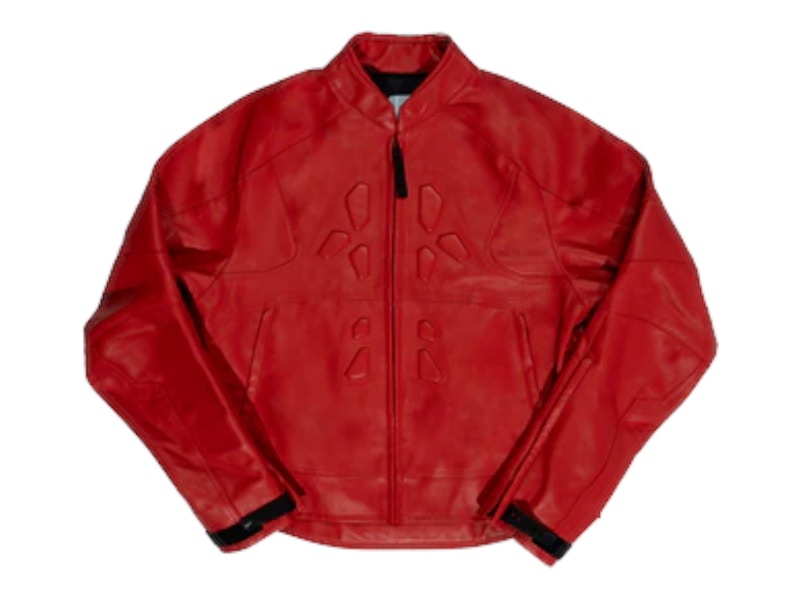 Nike x NOCTA Drake Leather Unreleased Tour Jacket Red Men's - US