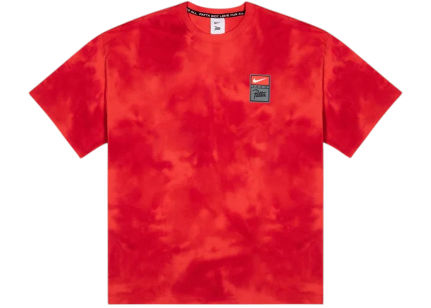 Nike x Patta NRG GX Washed T-shirt (Asia Sizing) Rush Red/University ... Nike x Patta NRG GX Washed T-shirt (Asia Sizing) Rush Red/University ...