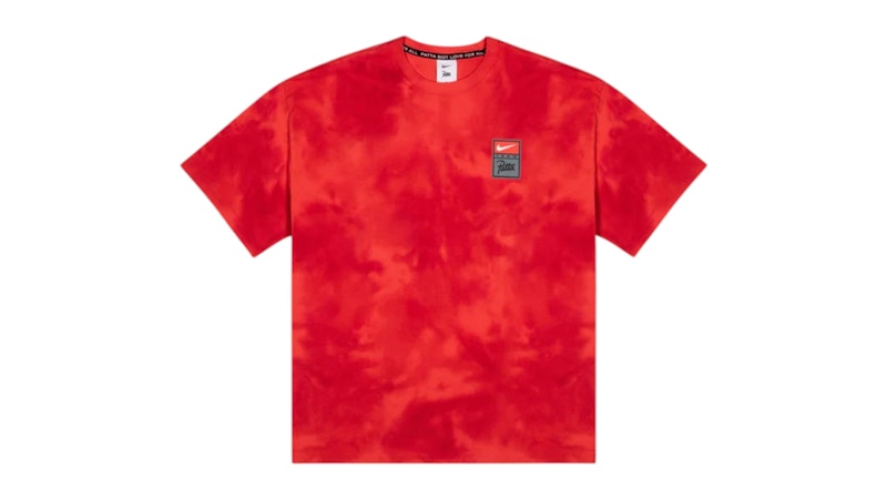 Nike x Patta NRG GX Washed T-shirt Rush Red/University Red/Gym Red 男士 - TW