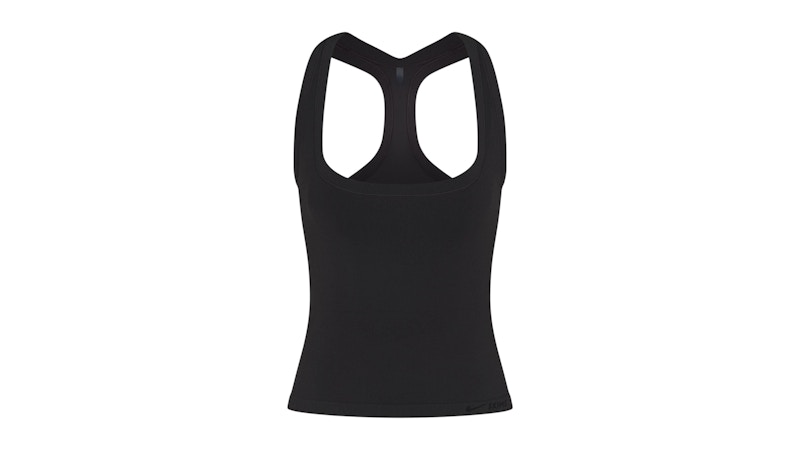 Nike x SKIMS Women's Vintage Seamless Racer Back Tank Obsidian - FW25 - US