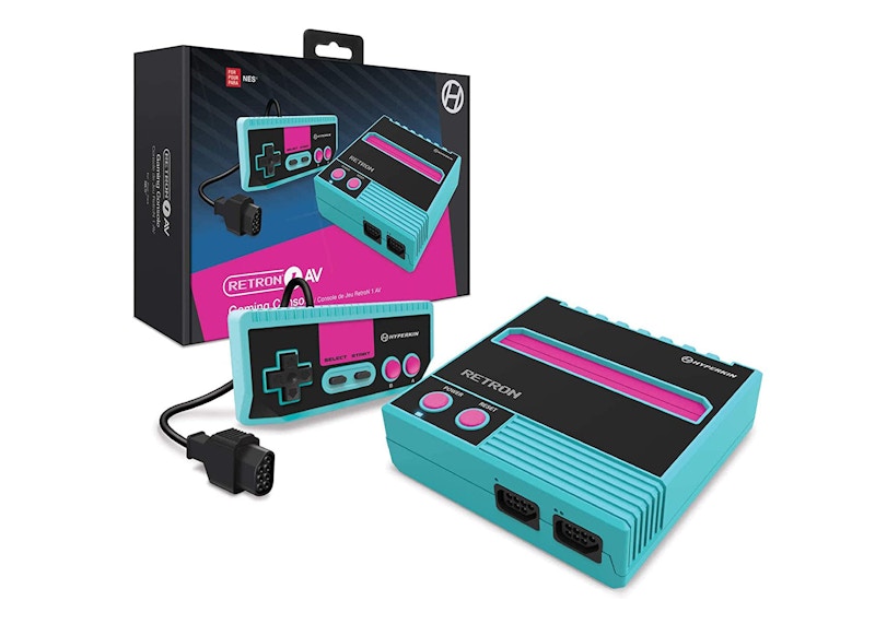 Nintendo NES Hyperkin RetroN 1 AV Console Bundle (M01688-HB) Hyper Beach