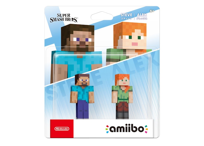 Nintendo Super Smash Bros Steve / Alex amiibo - CN