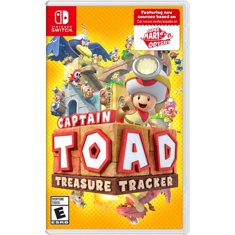 Nintendo Switch Captain Toad Treasure Tracker Video Game - KR