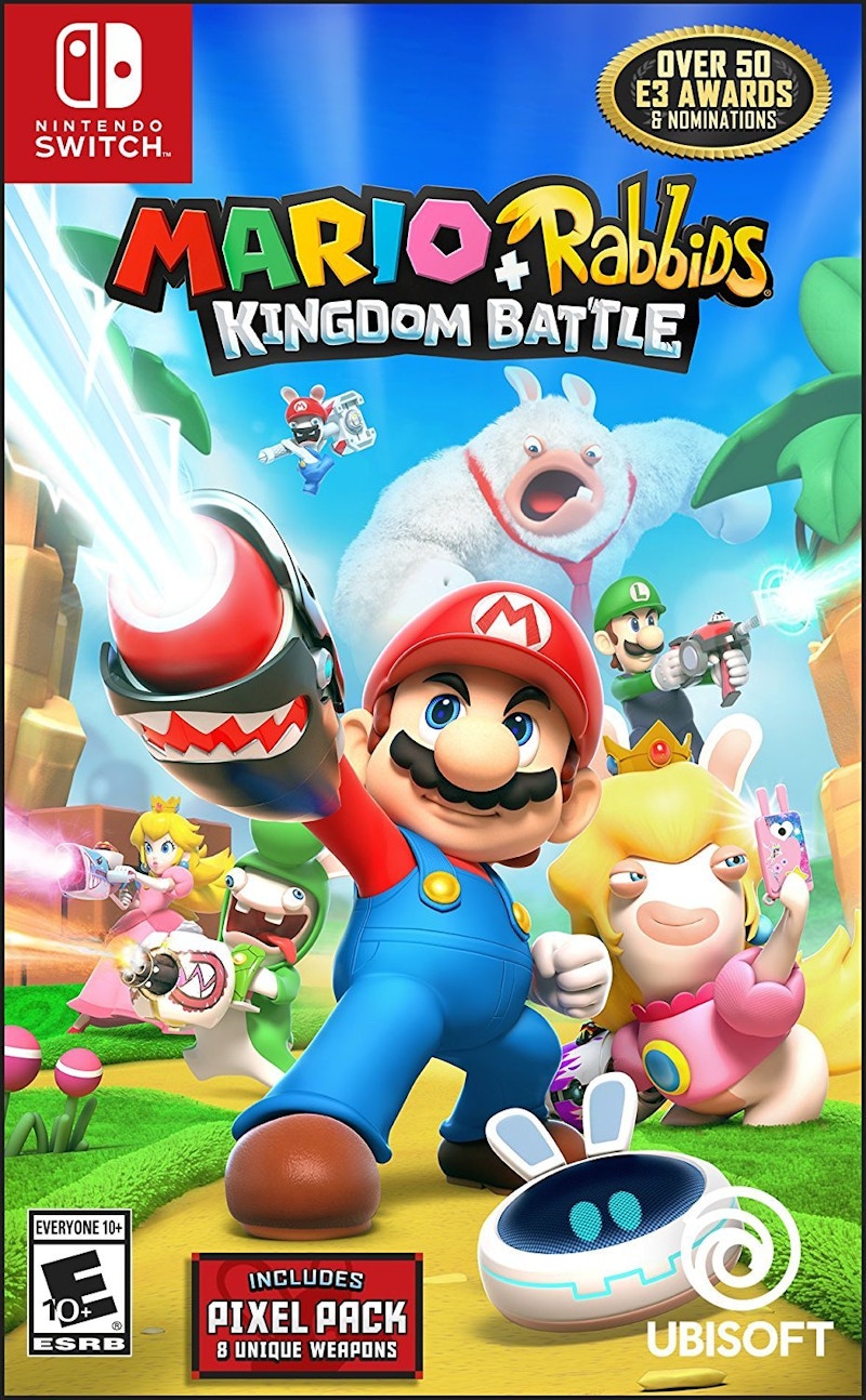 Nintendo Switch Mario + Rabbids Kingdom Battle Video Game - MX