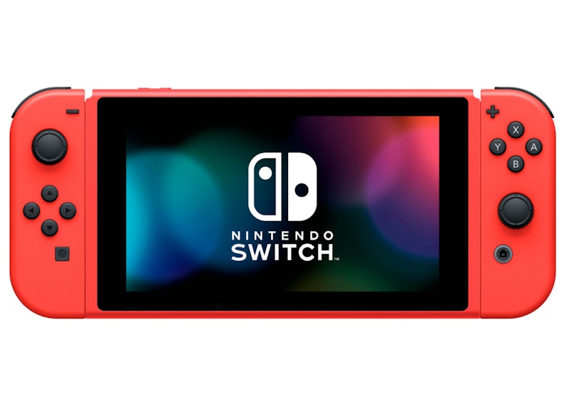 Nintendo Switch Mario Red & Blue Edition Console HADSRAAAF Red/Blue - US