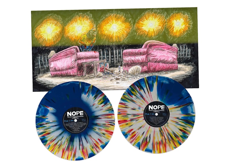 Nope Original Motion Picture Soundtrack 2XLP Vinyl Cloud/Pennant Banner ...
