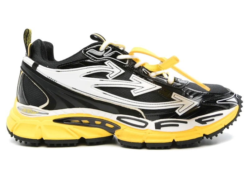 OFF-WHITE Be Right Back Black Yellow Men's - OMIA295S25FAB0021018 - US