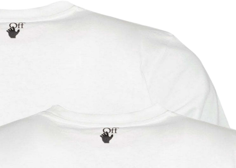 OFF-WHITE Hand Logo Tees (Tripack) White Men's - US