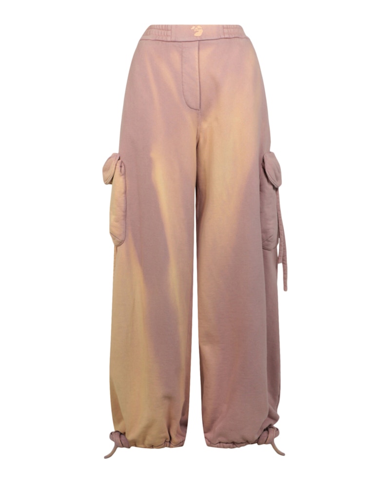 OFF-WHITE Laundry Cargo Track Pants Beige - US