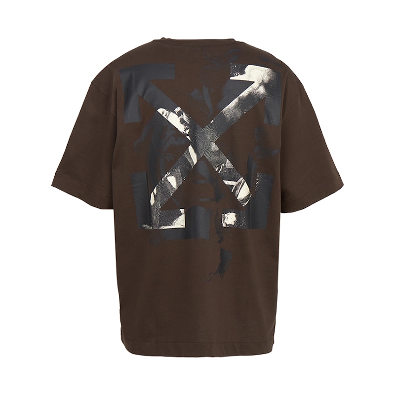 OFF-WHITE Martyrdom Arrow Skate Short Sleeve T-shirt Brown Men's - US