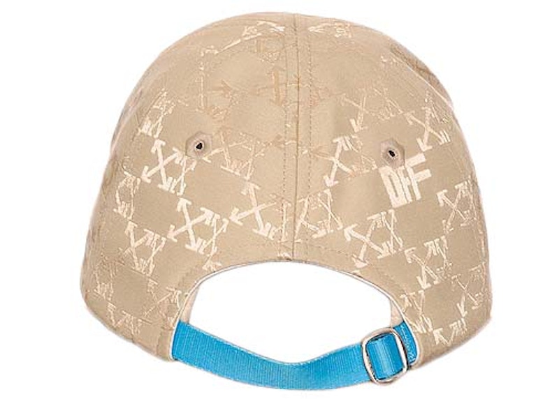 OFF-WHITE Monogram Baseball Cap Light Green/Sage in Canvas - US