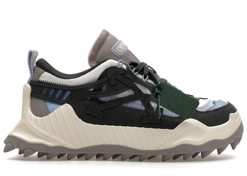 OFF-WHITE Odsy-1000 White Dark Grey Blue Men's - OMIA139F23FAB0010112 - US
