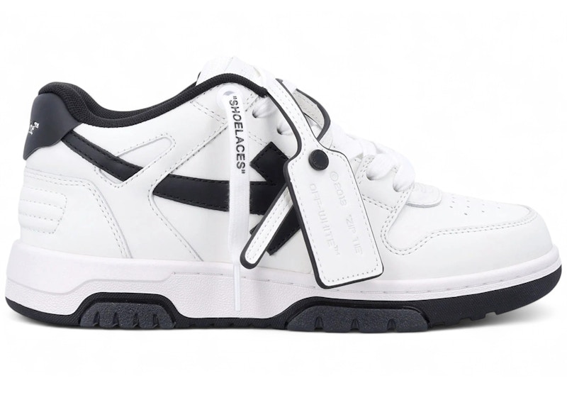 OFF-WHITE Out Of Office OOO Low Tops White Black Arrow (Women's ...
