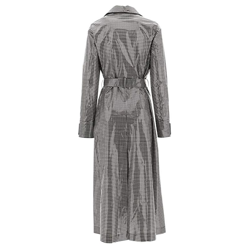 OFF-WHITE PVC Trench Coat Black - SS19 - US