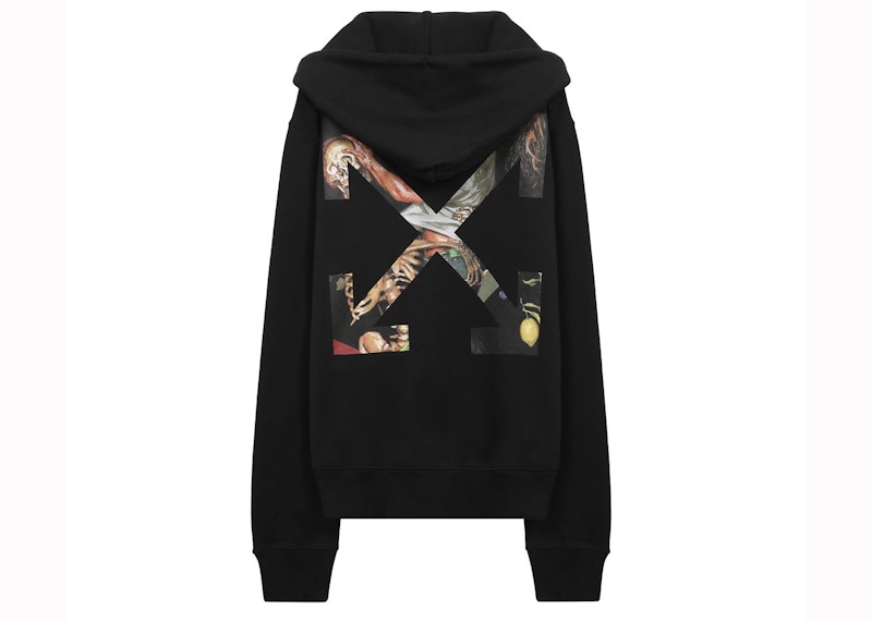 OFF-WHITE Pascal Arrows Zip Up Sweatshirt Black Men's - SS21 - US
