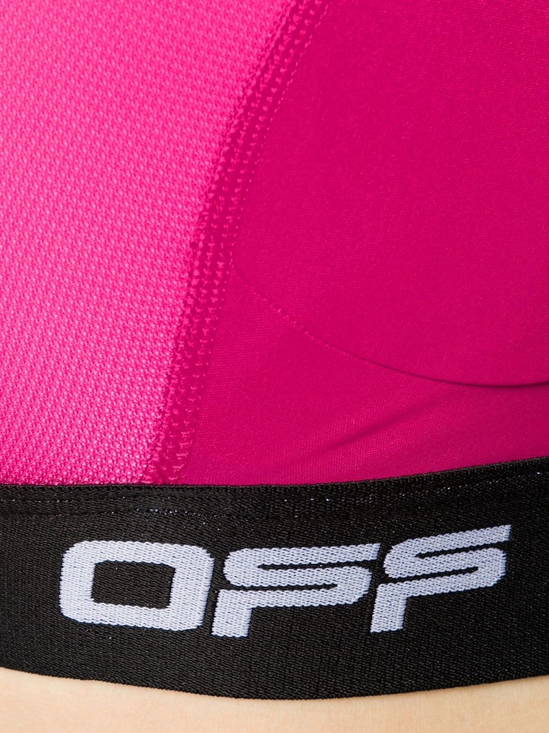 OFF-WHITE Racerback Sports Bra Fuchsia/Black - SS20 - US
