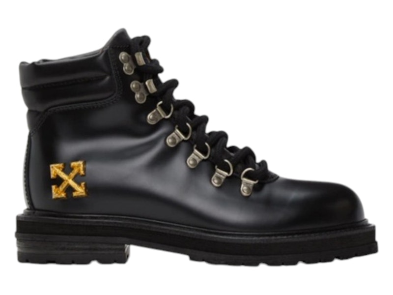 OFF-WHITE Sponge Laceup Boot Black Men's - OMIE009S23LEA0011040 - US
