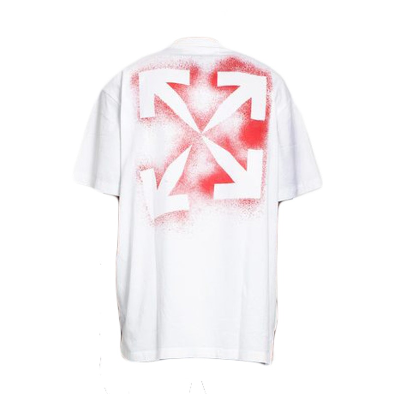 OFF-WHITE Stencil Arrows Print Tee White Men's - FW20 - US
