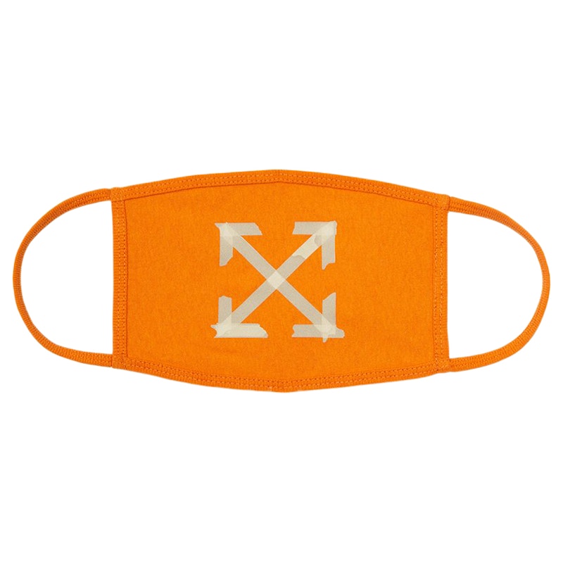 OFF-WHITE Tape Arrows Face Mask Orange/Beige - SS20 - US