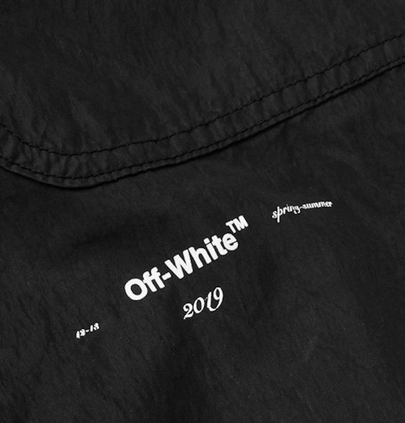 OFF-WHITE Tech Cargo Pants Black Men's - SS19 - US