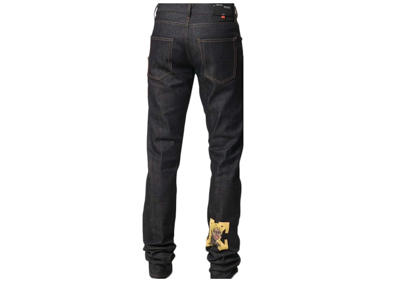 OFF-WHITE x Theophilus London Bebey Selvedge Jeans Black Men's - SS21 - US