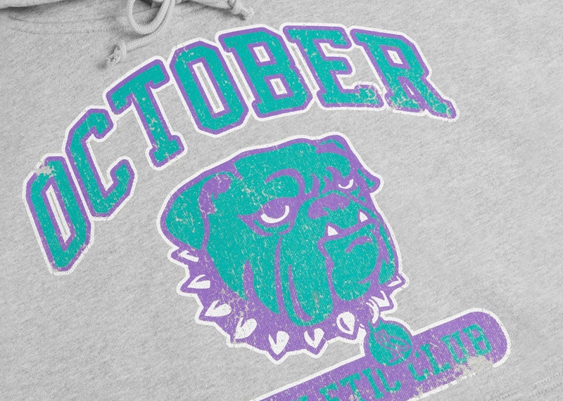 OVO Athletic Club Hoodie Heather Grey Men's - SS21 - US