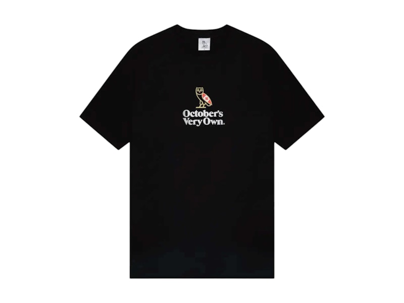 OVO Canada Heritage Owl T-shirt Black Men's - SS22 - US