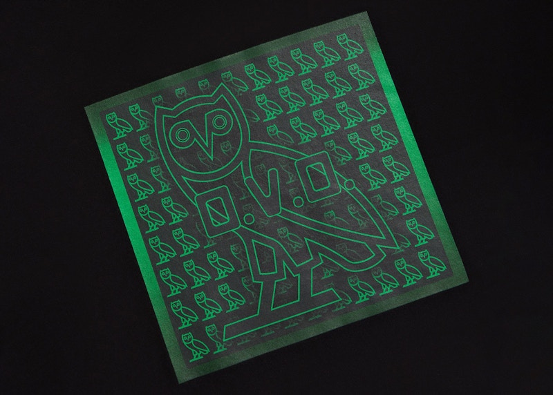 OVO Code Owl T-shirt Black Men's - SS22 - US