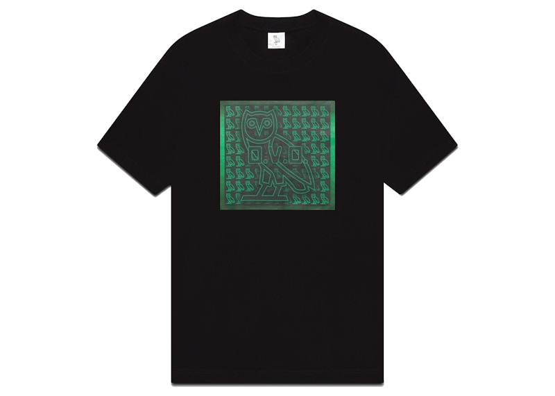 OVO Code Owl T-shirt Black Men's - SS22 - US