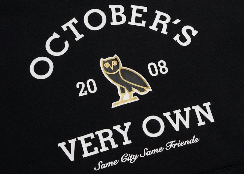 OVO Collegiate Hoodie (FW22) Black Men's - FW22 - US