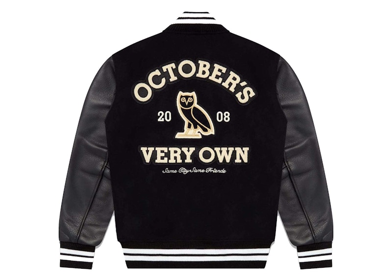 OVO Collegiate Varisty Jacket Black Men's - SS23 - US