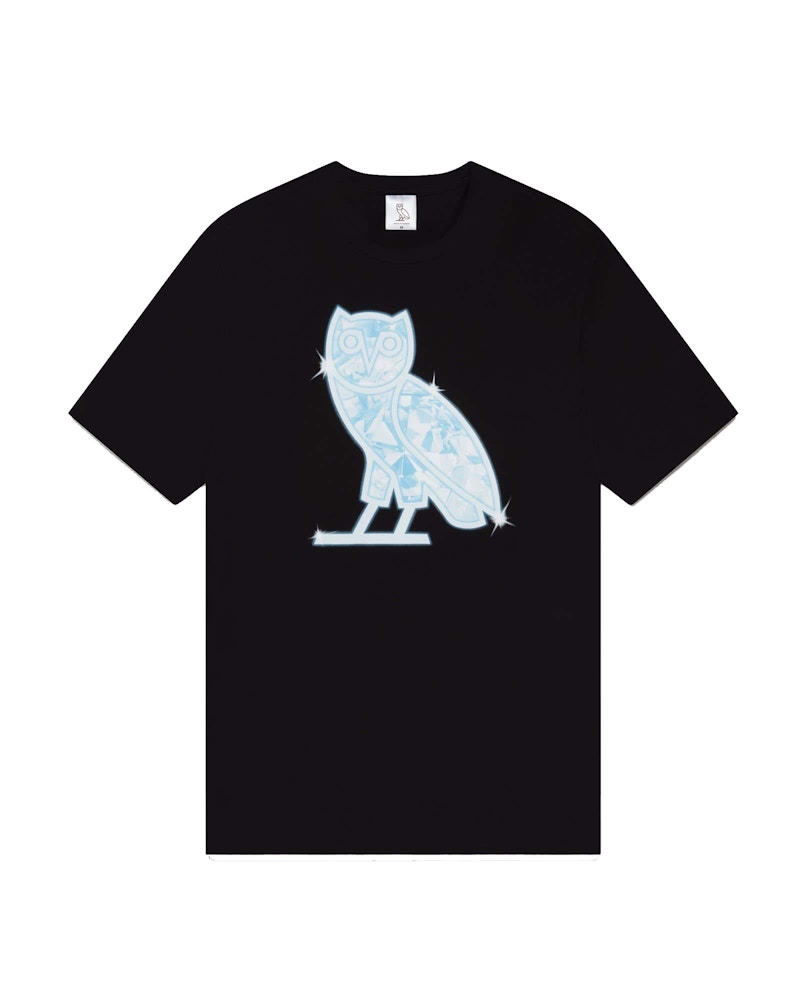 OVO Diamond Owl T-Shirt Black Men's - SS23 - US