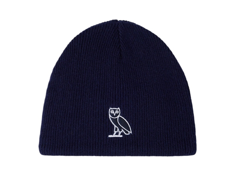 OVO Icon Beanie Navy Men's - FW24 - US