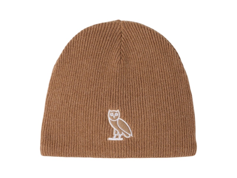 OVO Icon Beanie Tan Men's - FW24 - US