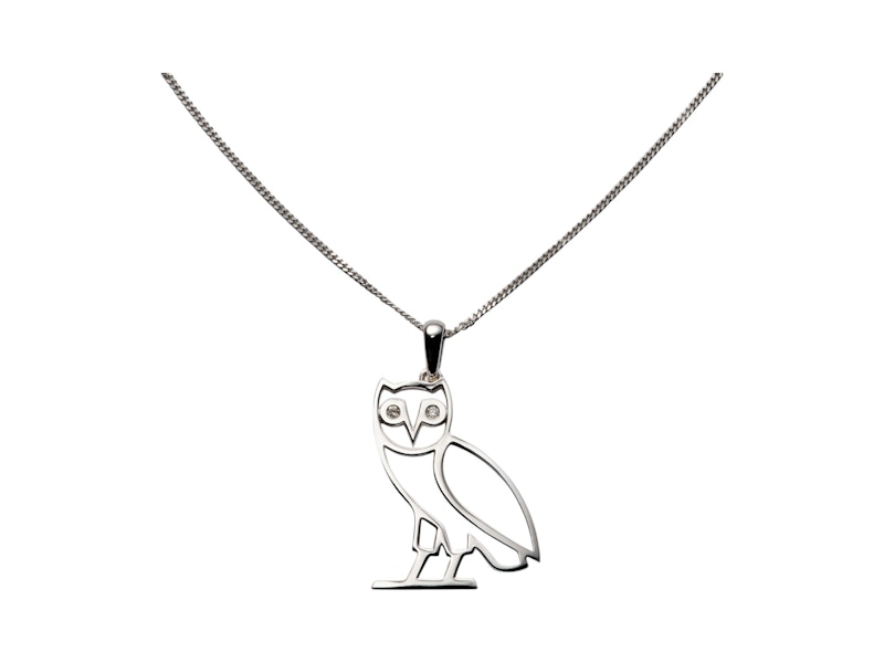 OVO Jacob & Co. Icon Necklace Silver Men's - FW24 - US