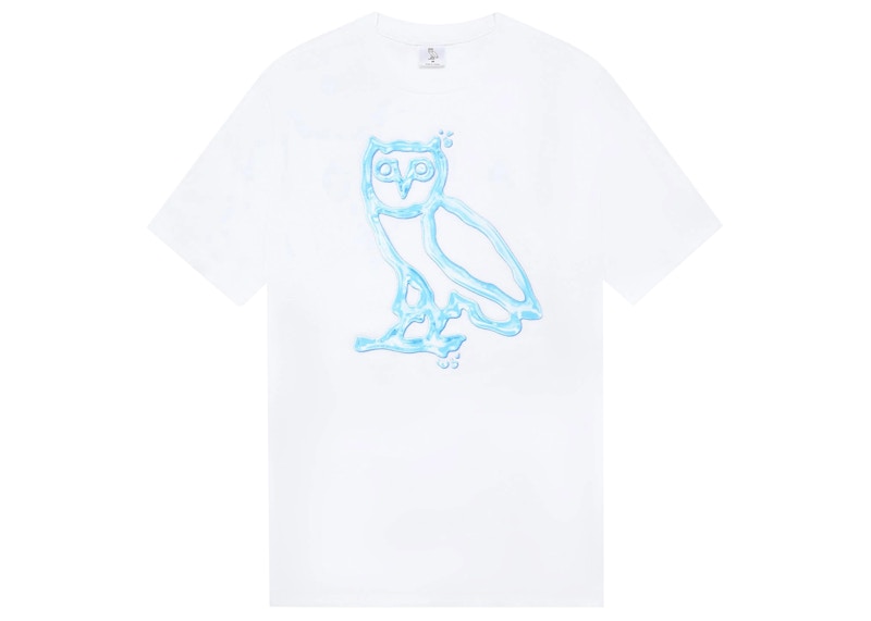 OVO Liquid Owl T-shirt White Men's - SS22 - US