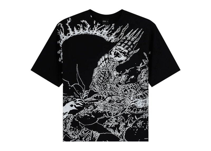 OVO Marvel Wolverine Splash Page Tee Black Men's - FW25 - US