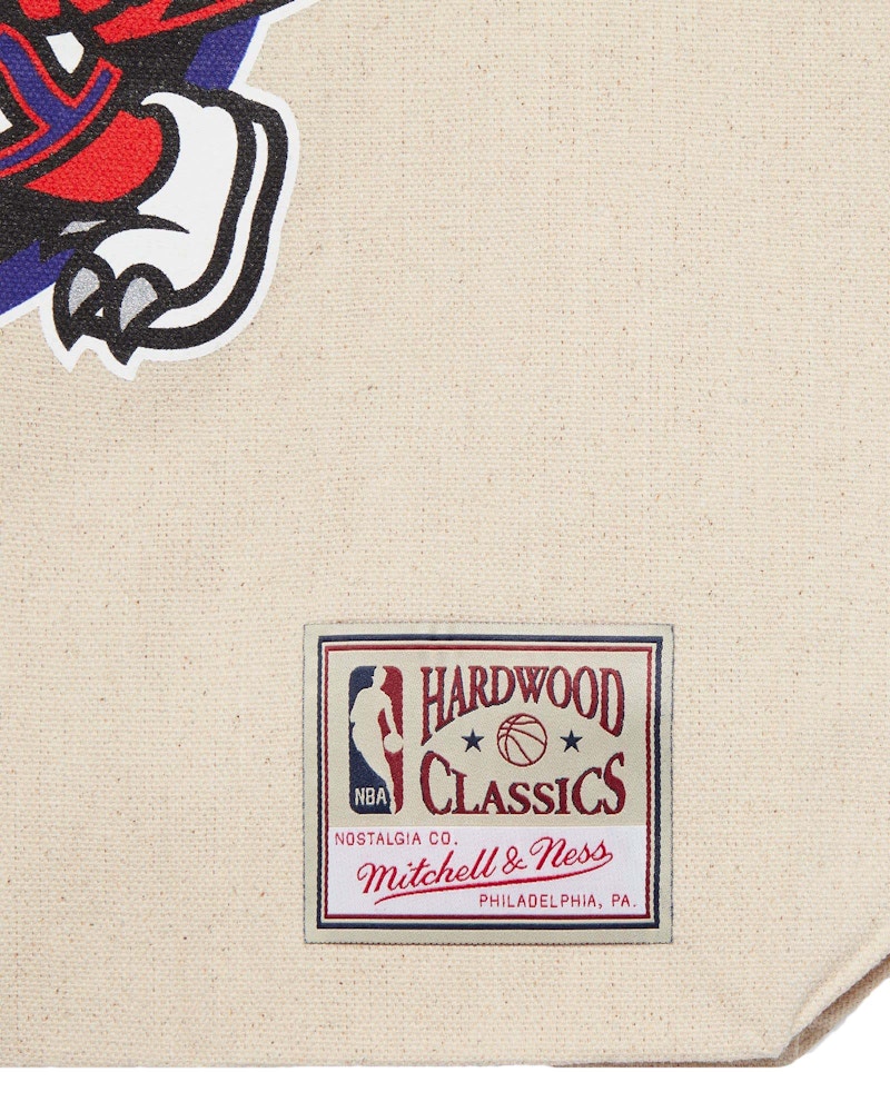 OVO Mitchell And Ness '95 Raptors Tote Bag Cream Men's - FW22 - US