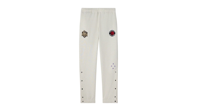 OVO NBA Toronto Raptors Sweatpant Pearl Grey Men's - FW25 - US