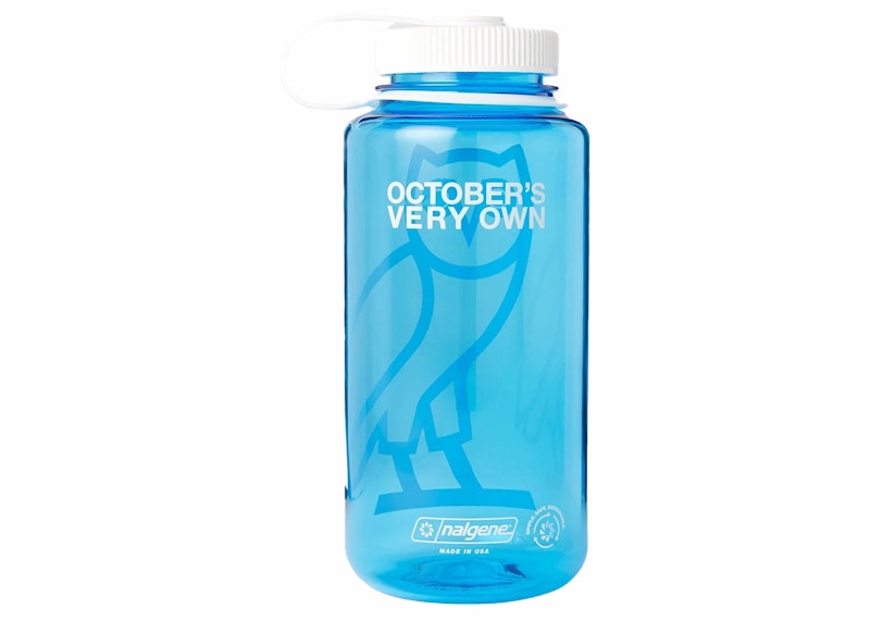 OVO Nalgene Water Bottle Slate Blue/White Men's - FW22 - US
