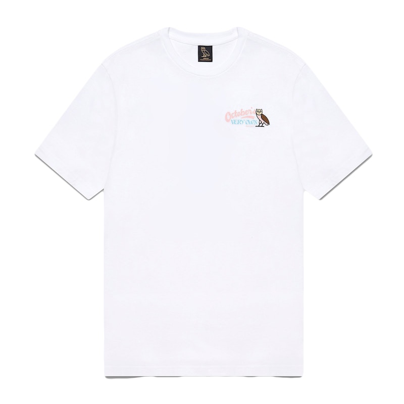 OVO Neapolitan Tee White Men's - SS21 - US