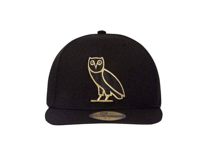 OVO New Era 59Fifty Og Owl Fitted Cap Black - SS23 - CN