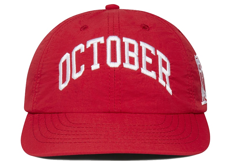 OVO October Arch Nylon Sportcap Red - SS21 - GB