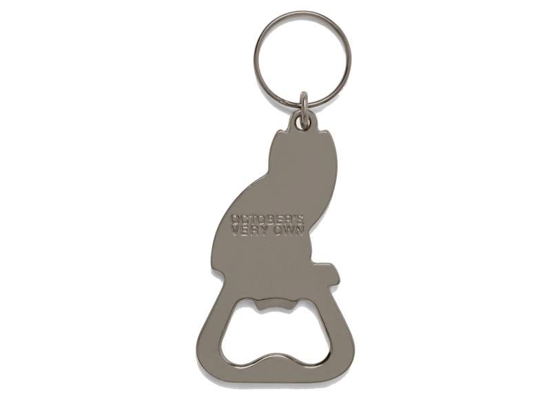 OVO Owl Bottle Opener Keychain Gunmetal - SS22 - US